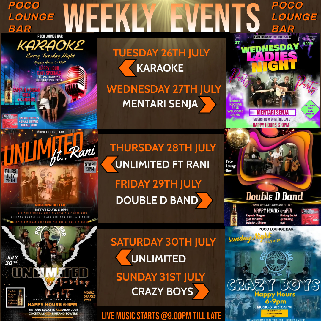 Poco Lounge Bar – In the heart of Lovina with live music and we serve ...