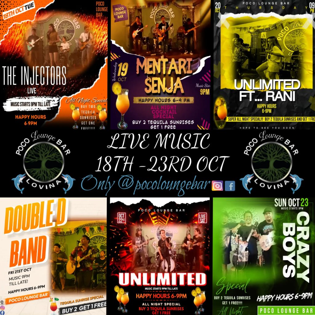 Poco Lounge Bar – In the heart of Lovina with live music and we serve ...